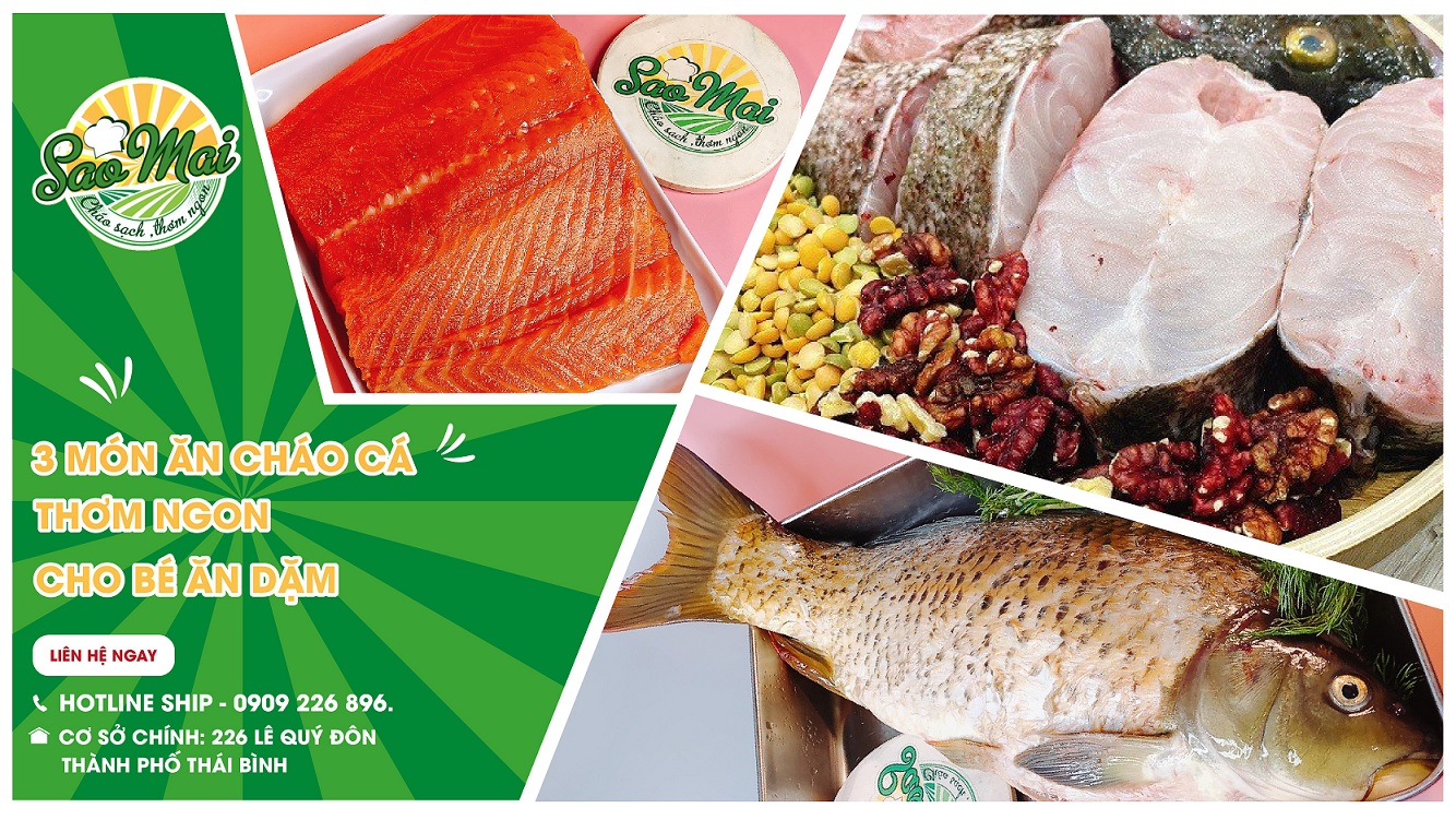 3 Món Cháo Cá Thơm Ngon Cho Bé Ăn Dặm - Cháo Sao Mai